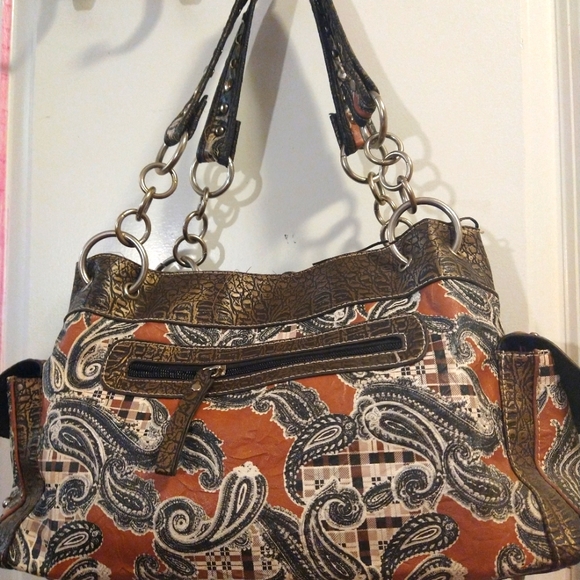 unbranded | Bags | Gothic Paisley Cross Vintage Bag | Poshmark